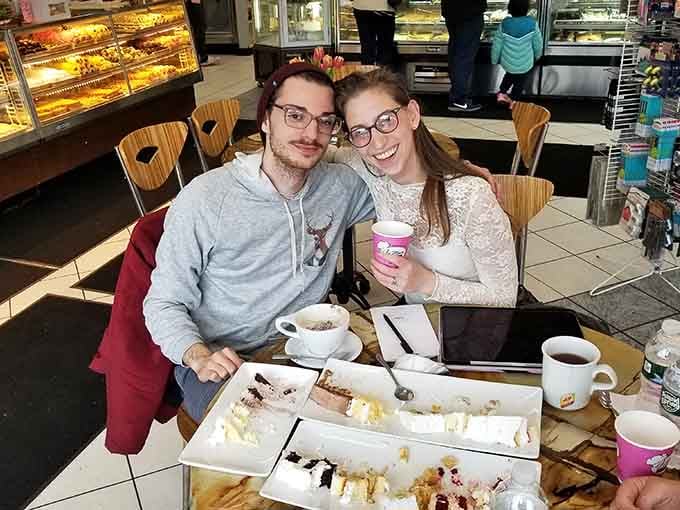 Nothing beats sharing incredible desserts with someone special in a cozy bakery that knows its stuff.