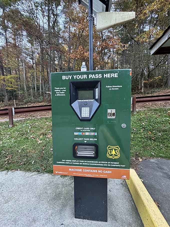 A small fee, a big payoff. The U.S. Forest Service has clearly done the math here.