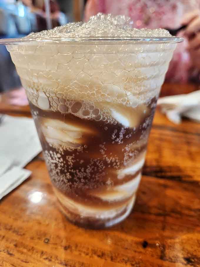 A root beer float at a barbecue joint is the kind of brilliant idea that deserves more credit.