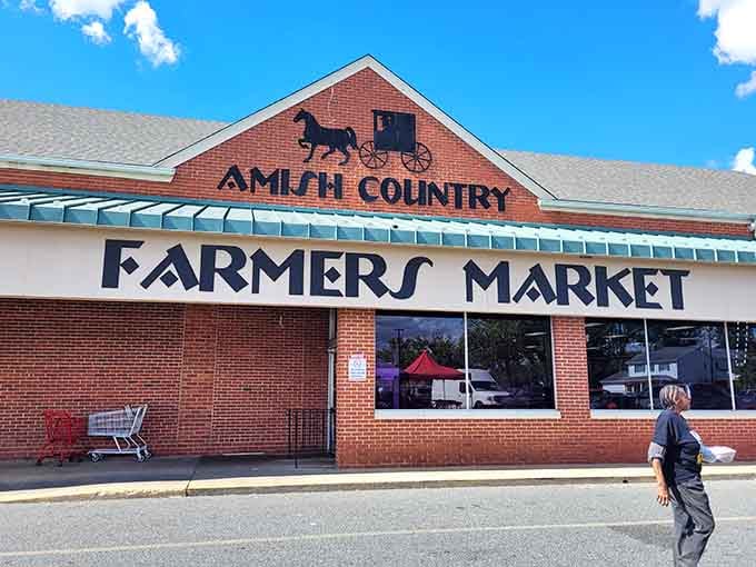 The Amish Country Farmers Market brings farm-fresh goodness to town, no long country drive required for quality produce.
