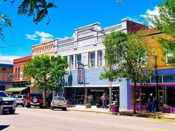 Antique shops line the streets, offering treasures from bygone eras at prices that won't require a second mortgage.