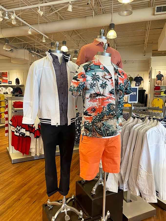 Men's casual wear that screams "I'm ready for vacation" even if you're just heading to the grocery store afterward.