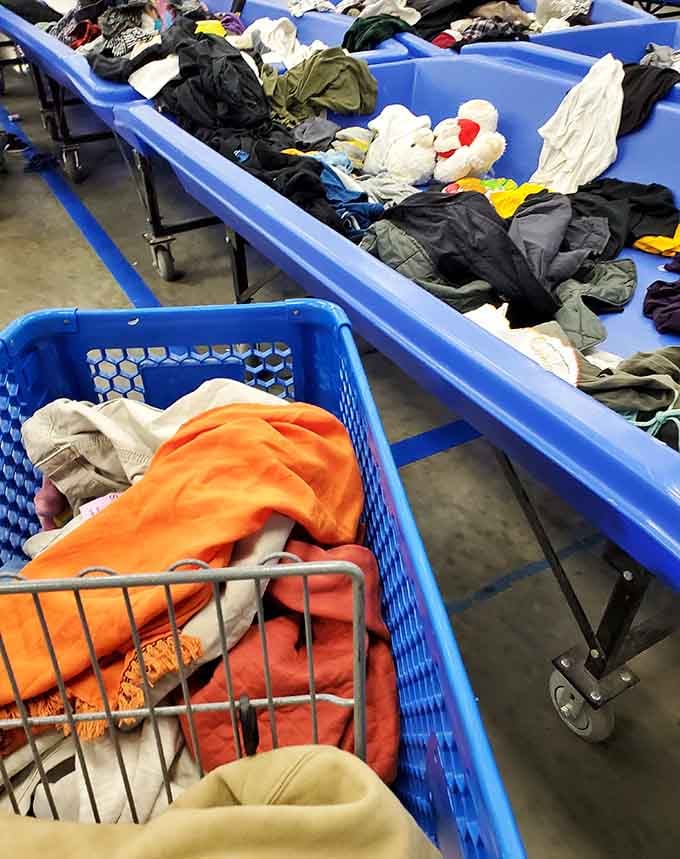 Your personal haul cart, ready and waiting. Load it up and see what the scale says.