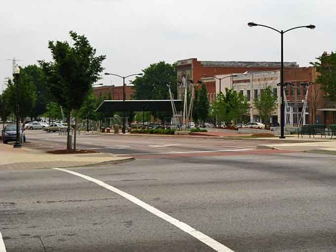 Macon's revitalized streetscapes show a city investing in itself, one thoughtfully planted tree at a time.