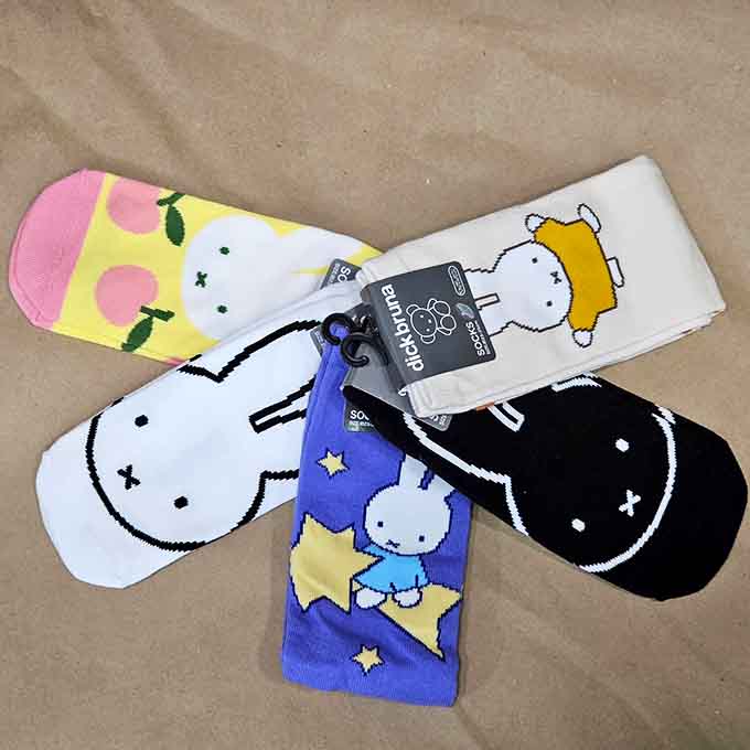 Miffy socks so delightful, you'll actually look forward to doing laundry for once.