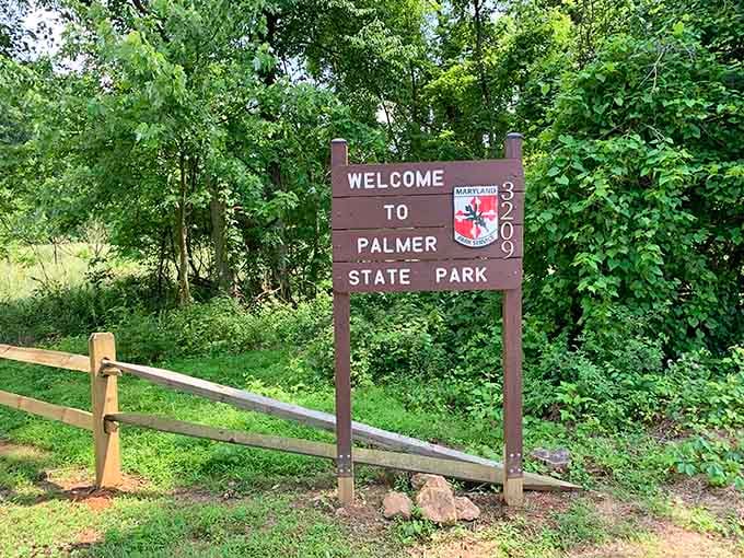 That welcome sign might as well say "prepare to have this place to yourself."