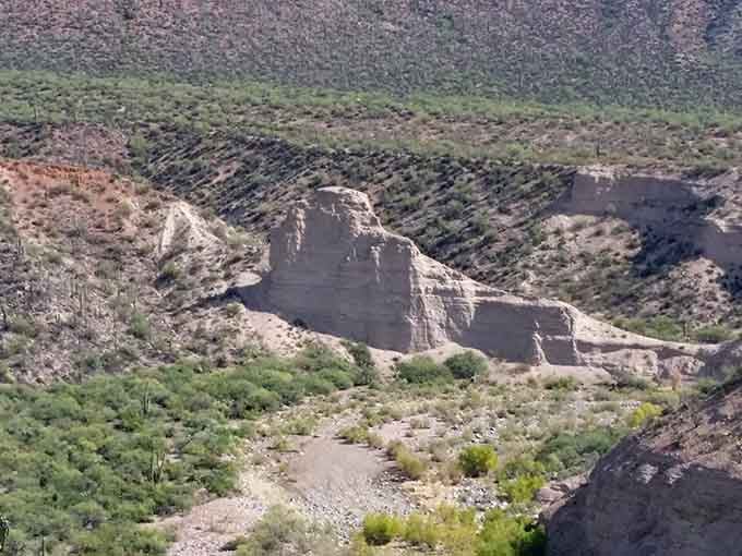 These layered canyon walls have been standing guard over Salome Creek longer than any of us have been around.