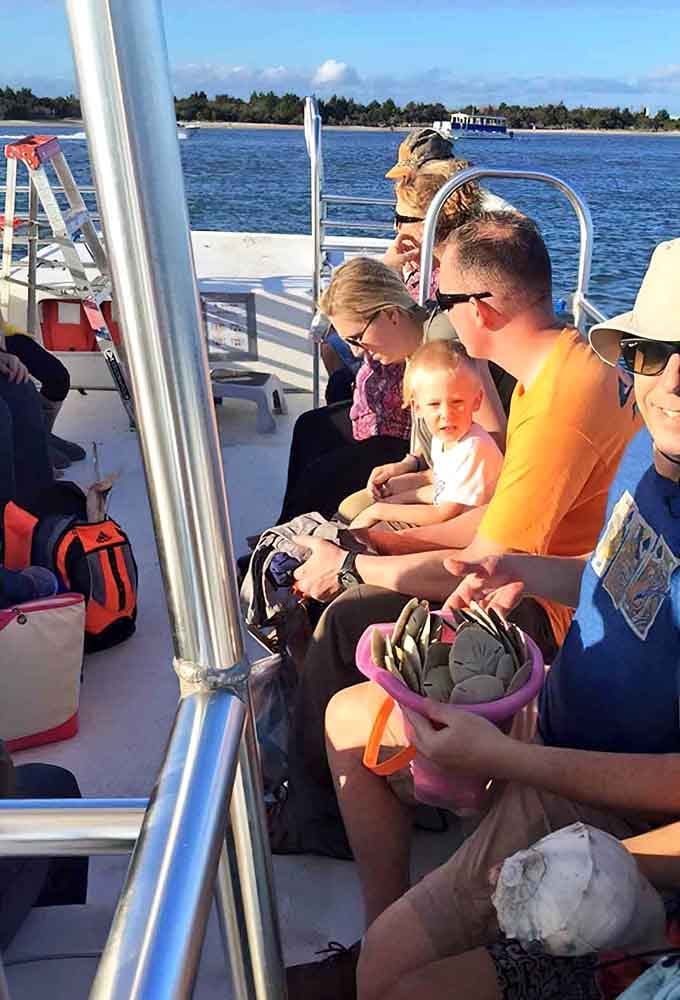Happy faces, full bags, and a boat ride back to Beaufort. This is what a good day actually looks like.