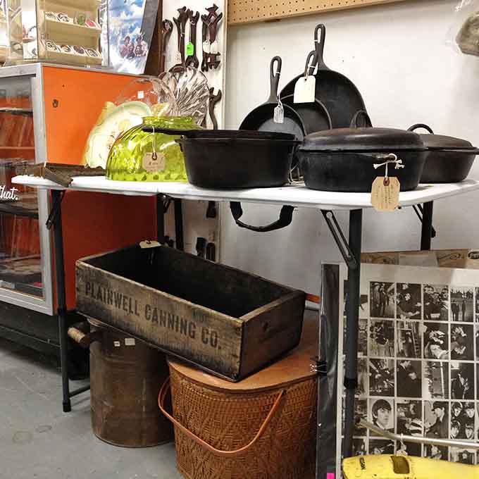 Cast iron skillets that could outlast us all, proving our ancestors knew a thing or two about building things to last.