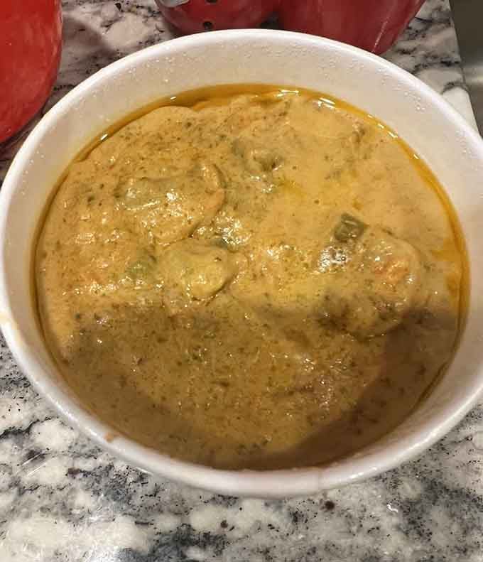 Rich, golden, and deeply satisfying, this bowl of soup is the kind of thing that makes a gray day disappear.