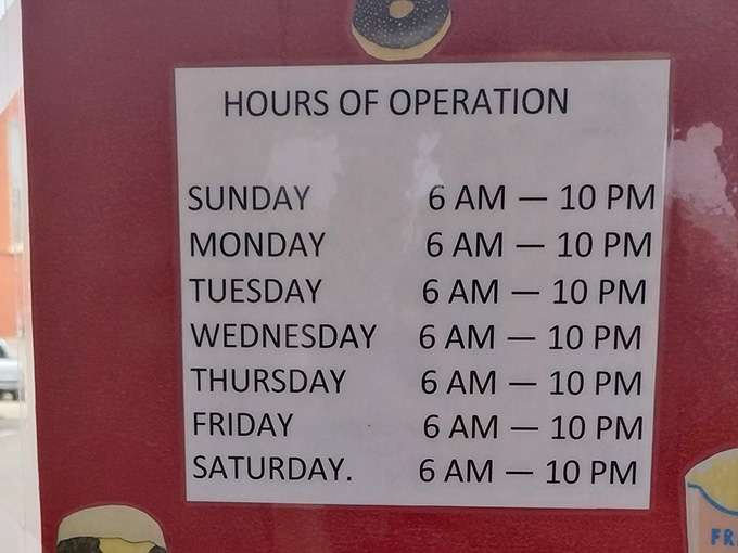 Open seven days, six in the morning until ten at night. Telway's hours are as reliable as the food.
