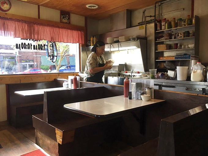 The open kitchen means you can watch the magic happen, and trust us, it's worth watching closely.