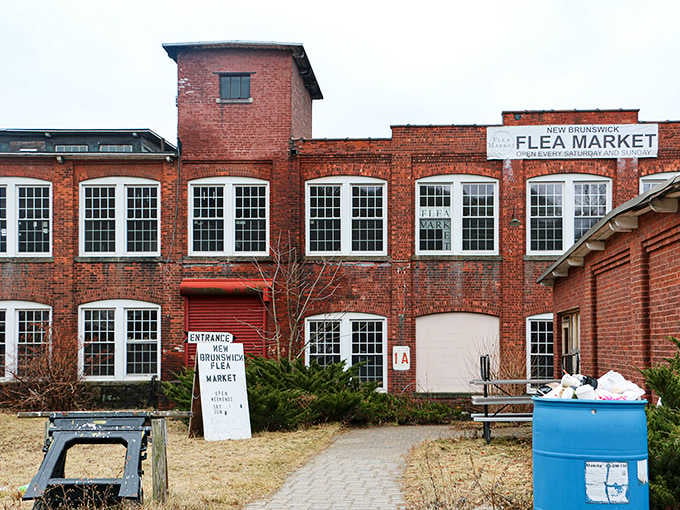 The New Brunswick Flea Market, where one person's attic becomes another person's treasure hunt.