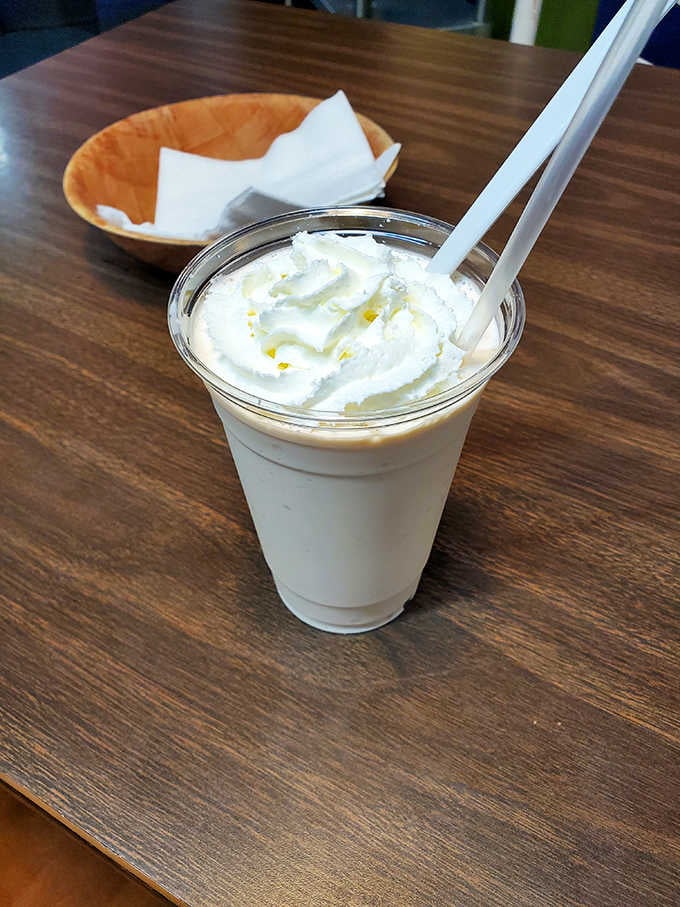 Thick, creamy, and topped with a cloud of whipped cream. This dreamsicle shake is pure nostalgia in a cup.