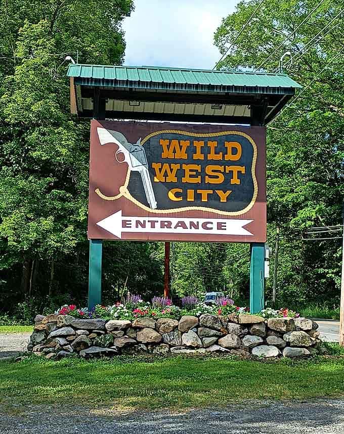 That entrance sign is basically a promise. Wild West City always delivers on it.