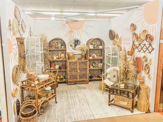 This boho booth is so perfectly styled it looks like a Pinterest board came to life.