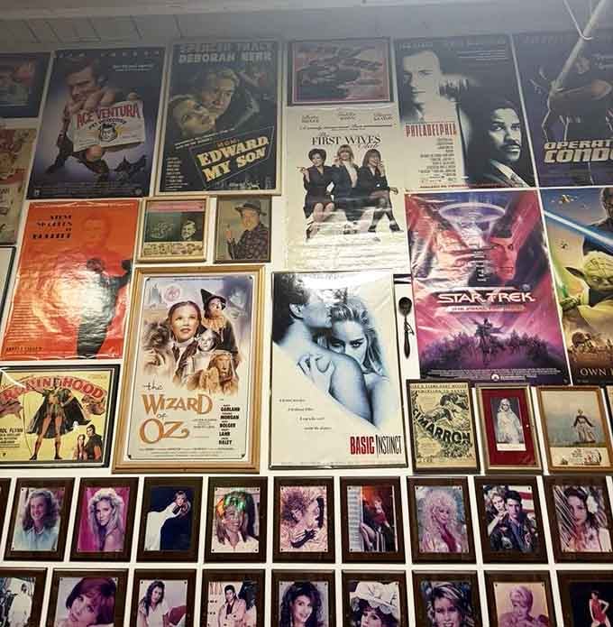 Movie posters from The Wizard of Oz to Star Trek, proof that Hollywood nostalgia never really gets old.