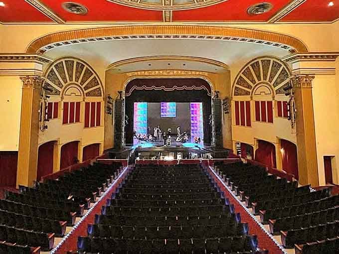 The Broome County Forum Theatre's gilded interior makes every performance feel like a genuinely special occasion.