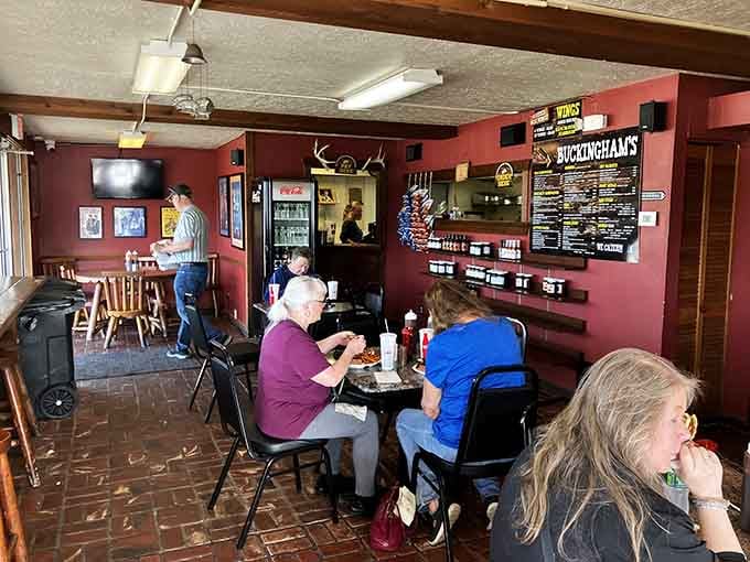 Real people, real food, real conversations, this is exactly what a neighborhood BBQ spot is supposed to feel like.