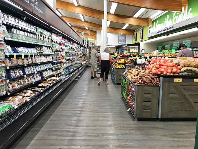A proper grocery run in Burns, where the produce is fresh and your wallet doesn't need emergency resuscitation afterward.