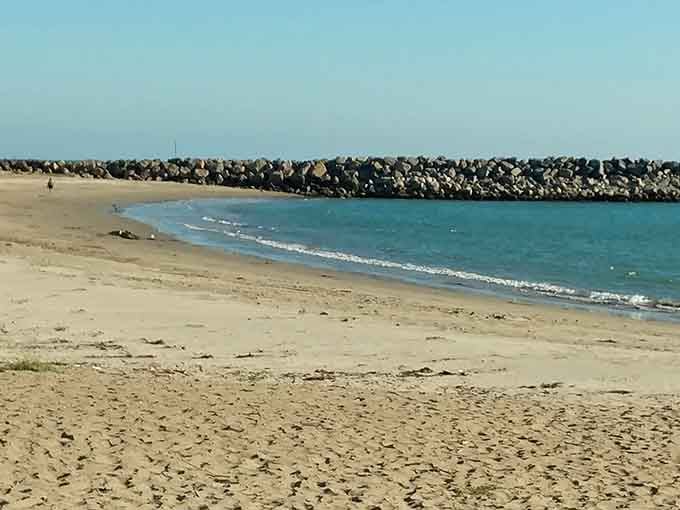 Empty beaches that make you feel like you've stumbled onto a movie set between takes.