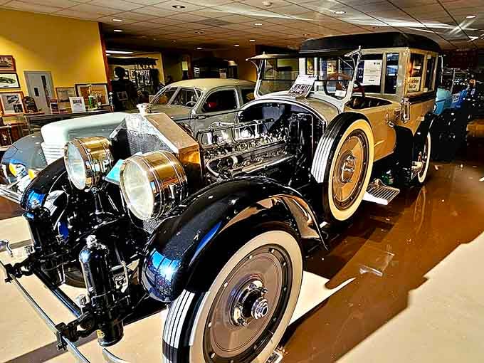 Classic automobiles preserved like this prove that some people understand history is worth more than scrap metal value.