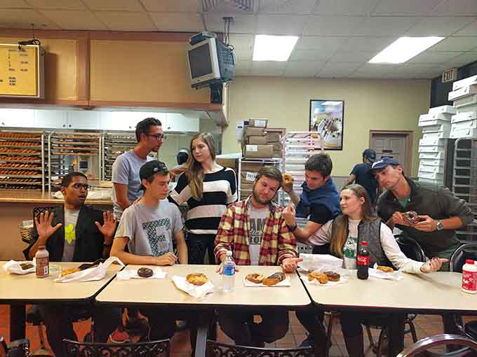 Good donuts have a way of bringing people together. Dom Bakeries has clearly figured that out.