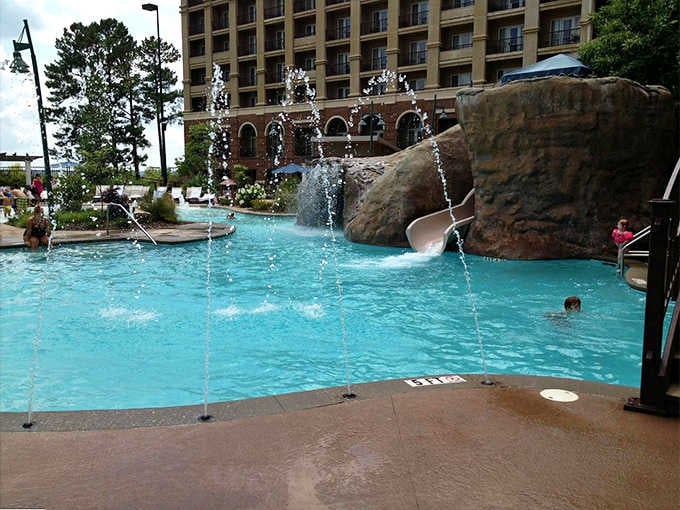 When visiting Florence, even the hotel pools feel like a reward for making such a smart life decision.
