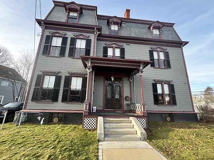The S.K. Pierce Victorian Mansion wears its history on every ornate detail, and some say the history wears it back.