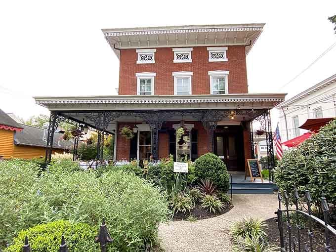 Under the Moon Cafe's gorgeous Victorian brick exterior is the kind of place that makes you slow your pace immediately.