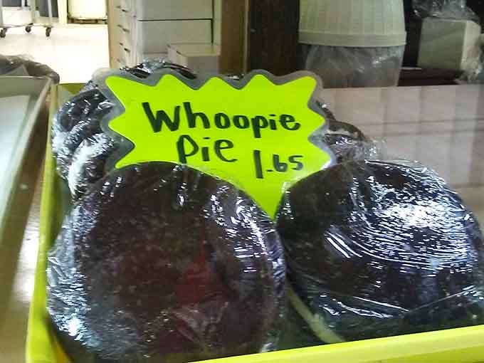 A whoopie pie this size deserves its own zip code and possibly a formal introduction.