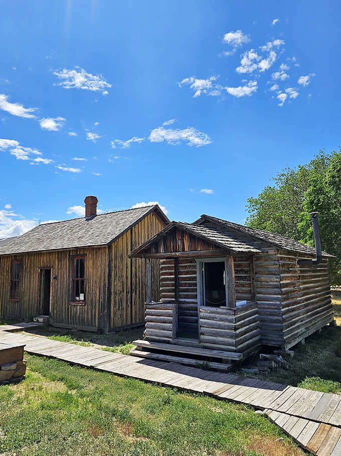 Dr. Flick's Cabin represents frontier medicine, back when house calls were standard and antibiotics were science fiction dreams.