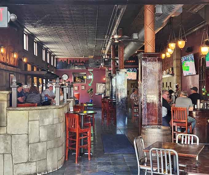 This is what a real neighborhood tavern looks like when everyone actually wants to be there. Pure Cleveland magic.