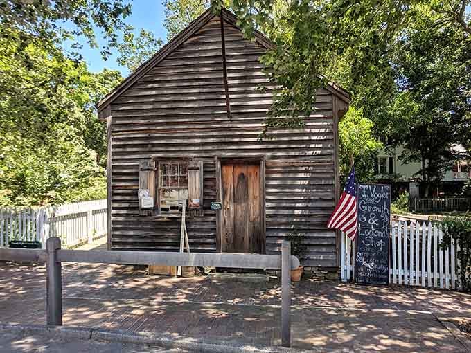 The Vogler Gunsmith and Locksmith Shop looks exactly like it did centuries ago. Authenticity doesn't need a renovation.