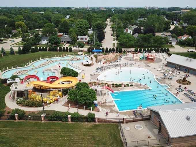 Pollock Community Water Park is summer in Wisconsin, distilled into one gloriously splashy afternoon for the whole family.
