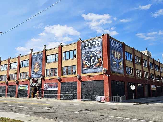 Erebus Haunted Attraction holds a Guinness World Record, because apparently Pontiac decided that being genuinely terrifying deserved official recognition.