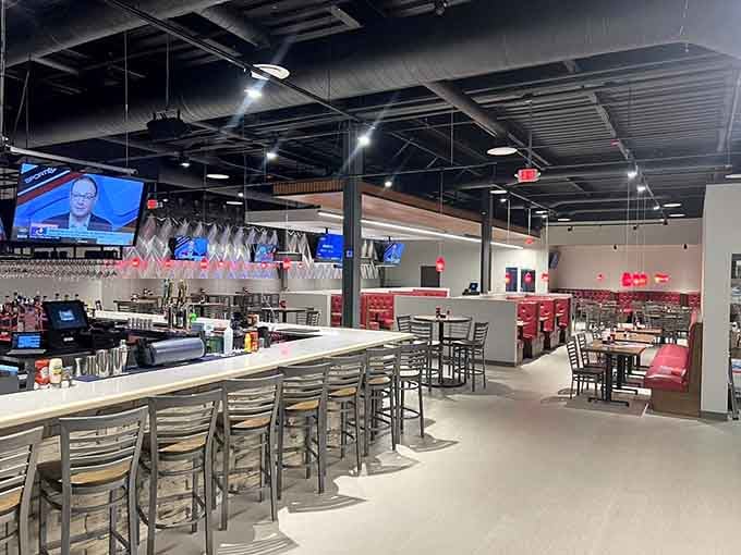 The G.O.A.T House serves up good times in a modern space where sports and socializing meet perfectly.