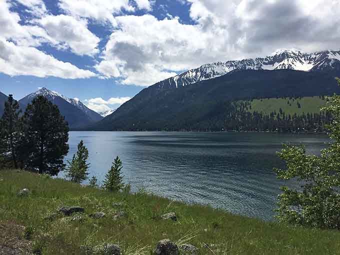 The kind of view that makes you pull over, grab your camera, and accept you'll never capture it quite right.