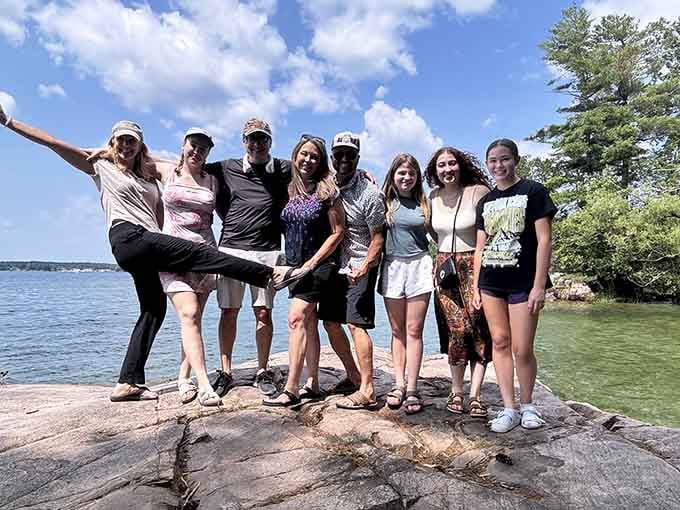 Squad goals achieved when everyone actually shows up at the island without getting lost along the way.