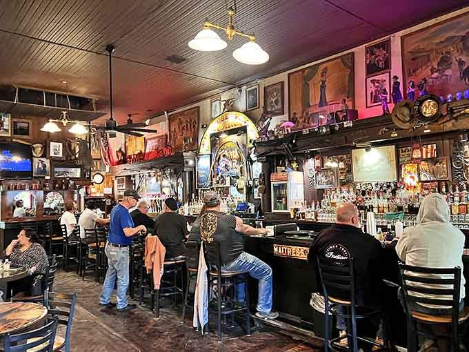 Belly up to this bar and you're sitting where cowboys, gamblers, and legends once did the very same thing.