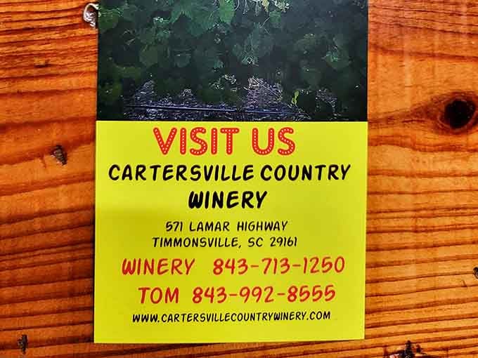 That cheerful yellow sign pointing you toward your next favorite weekend destination in Florence County.