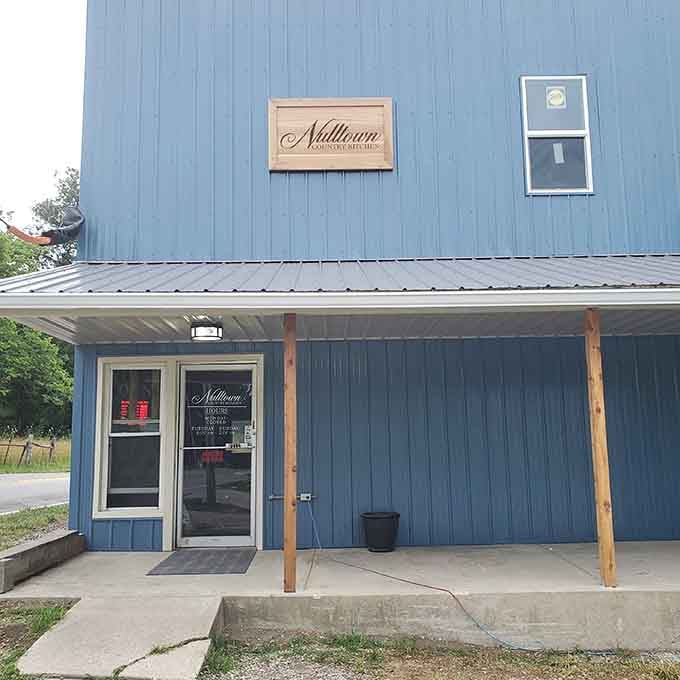 Nulltown Country Kitchen sounds like a place where the coffee's always hot and the gossip's even hotter.
