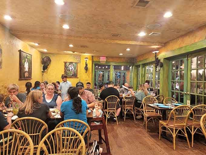 When the dining room is this packed, you know the locals have spoken loud and clear.