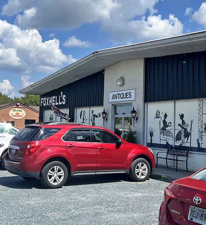 Foxwell's Antiques beckons treasure hunters with promises of forgotten gems waiting to be rediscovered and cherished once more.