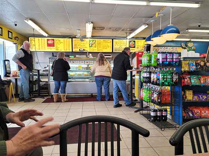 When the counter draws a crowd like this, trust the instinct and get in line immediately.
