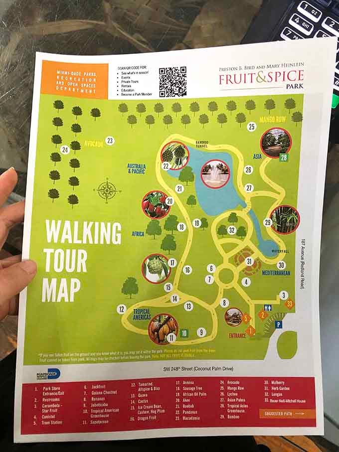 Your treasure map for the day. Thirty-two stops, zero wrong turns, and unlimited edible discoveries waiting around every corner.