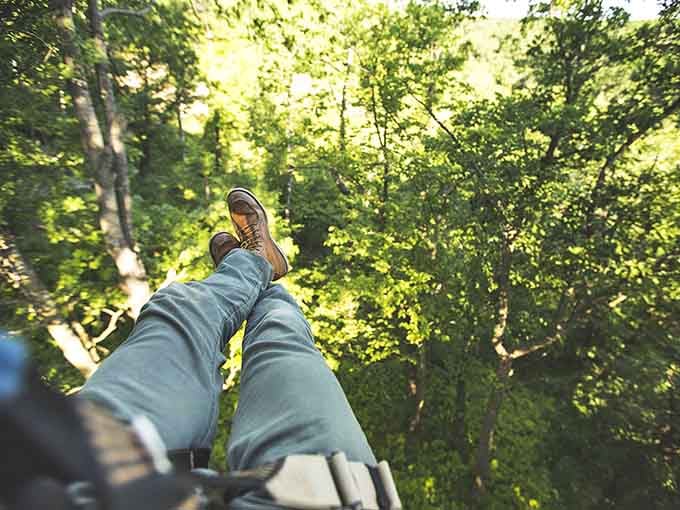This is what the world looks like when you finally stop standing on the ground.