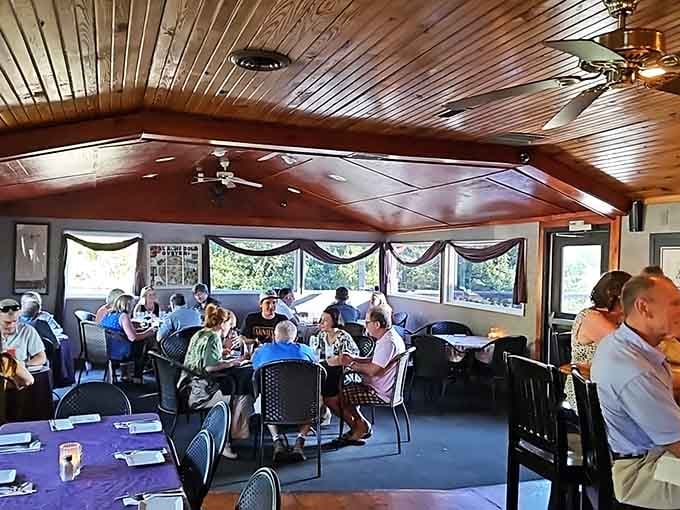 A full dining room on a regular night. That's not luck, that's a reputation doing its job.