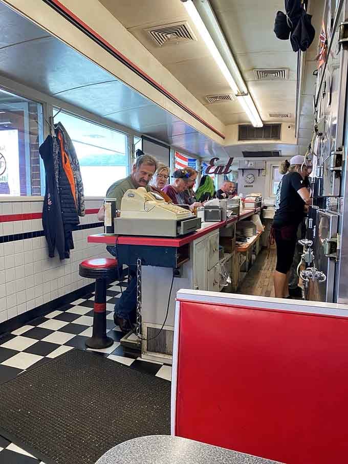 The counter at Kuppy's hums with quiet efficiency. Orders fly, coffee pours, and nobody misses a beat.