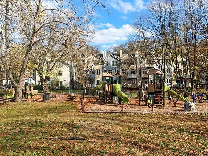 Cavallo Park gives families a green, leafy reason to linger just a little longer in this wonderful town.